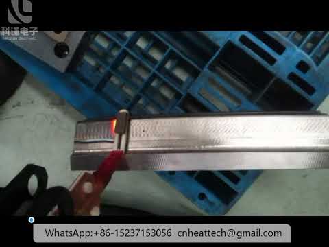Induction Melting Powder Coating With Induction Heating Machine - YouTube