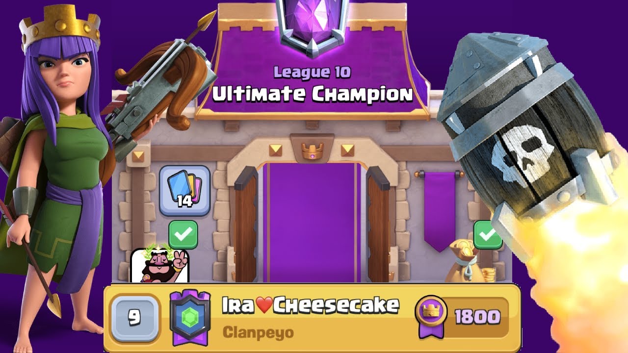 I REACHED THE HIGHEST RANK IN CLASH ROYALE - YouTube