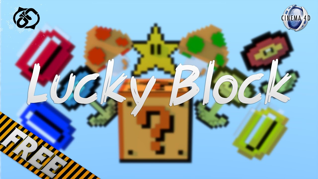 ADVANCED Lucky Block - Rig C4d [Free Download] - YouTube