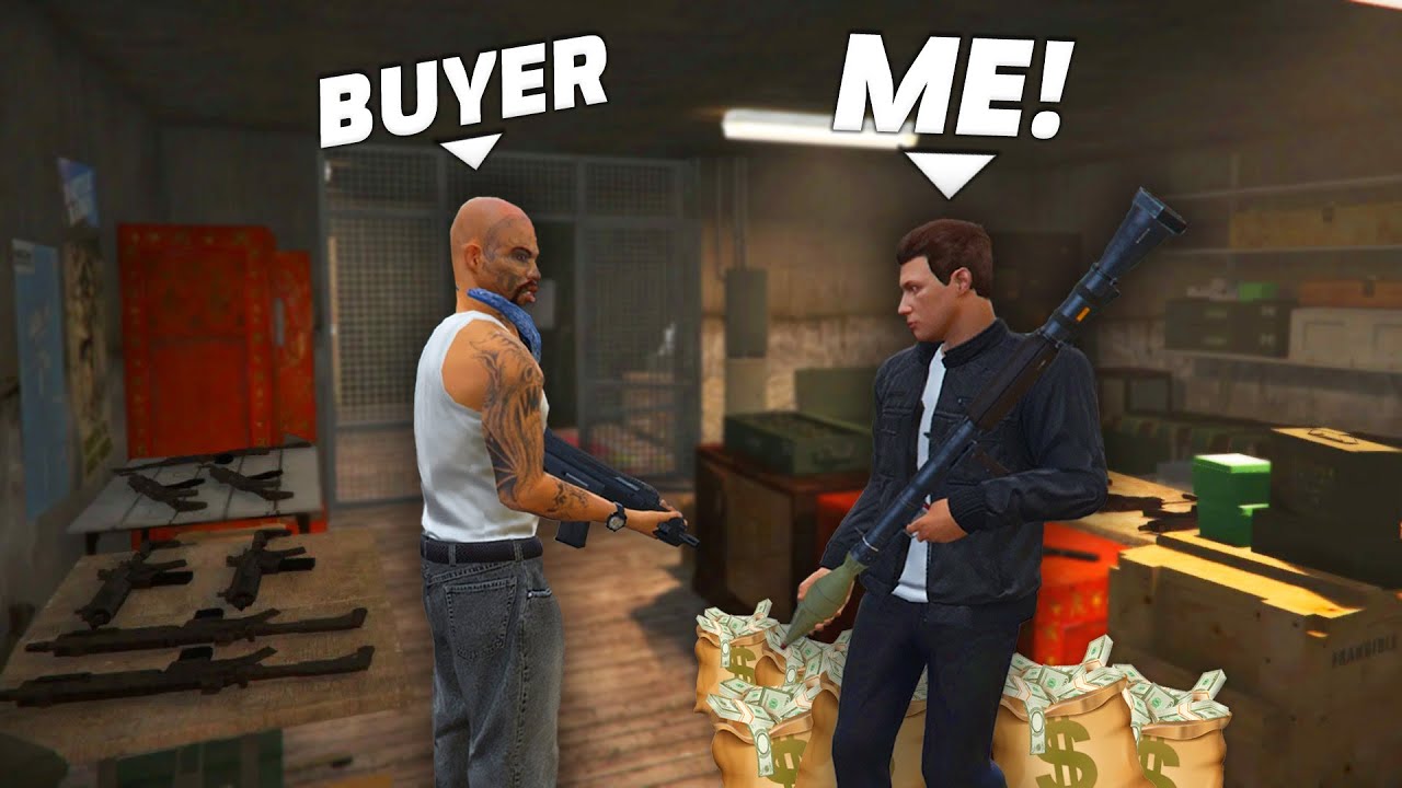 I Sold BLACK LISTED WEAPONS in GTA RP With MODS! - YouTube