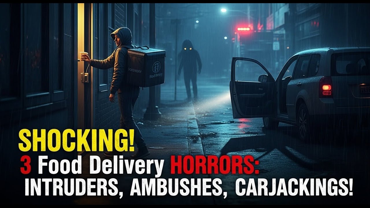 👻 SHOCKING! 3 FOOD DELIVERY HORRORS: INTRUDERS, AMBUSHES, CARJACKINGS ...