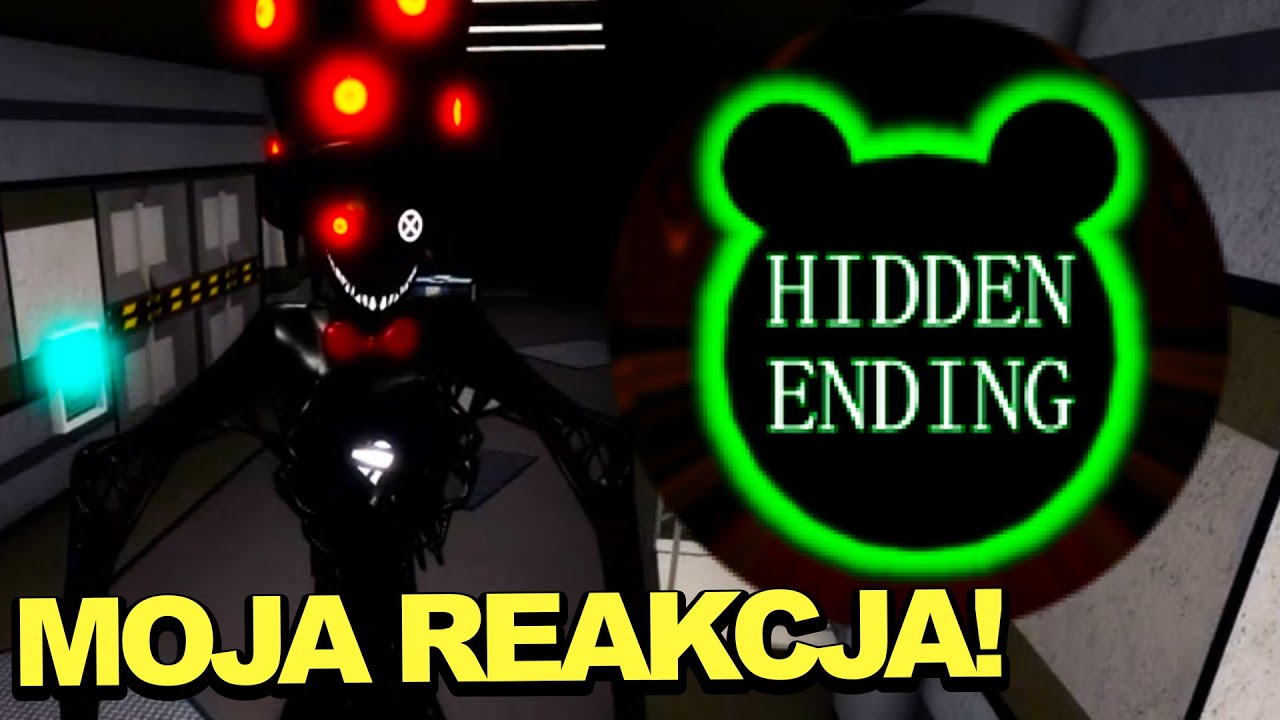 MOJA REAKCJA NA SEKRETNE ZAKOŃCZENIE W PIGGY BOOK 2! | (Hidden Ending ...