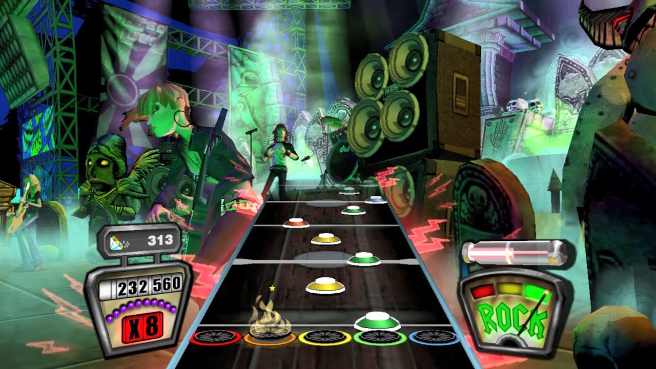 Guitar Hero Gothic Metal Ps2 : Blinded By Hatred - Unsun - YouTube