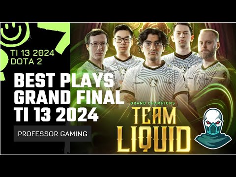 TI 13 Dota2 2024 Highlights - Best Plays and Most Emotional ending ...