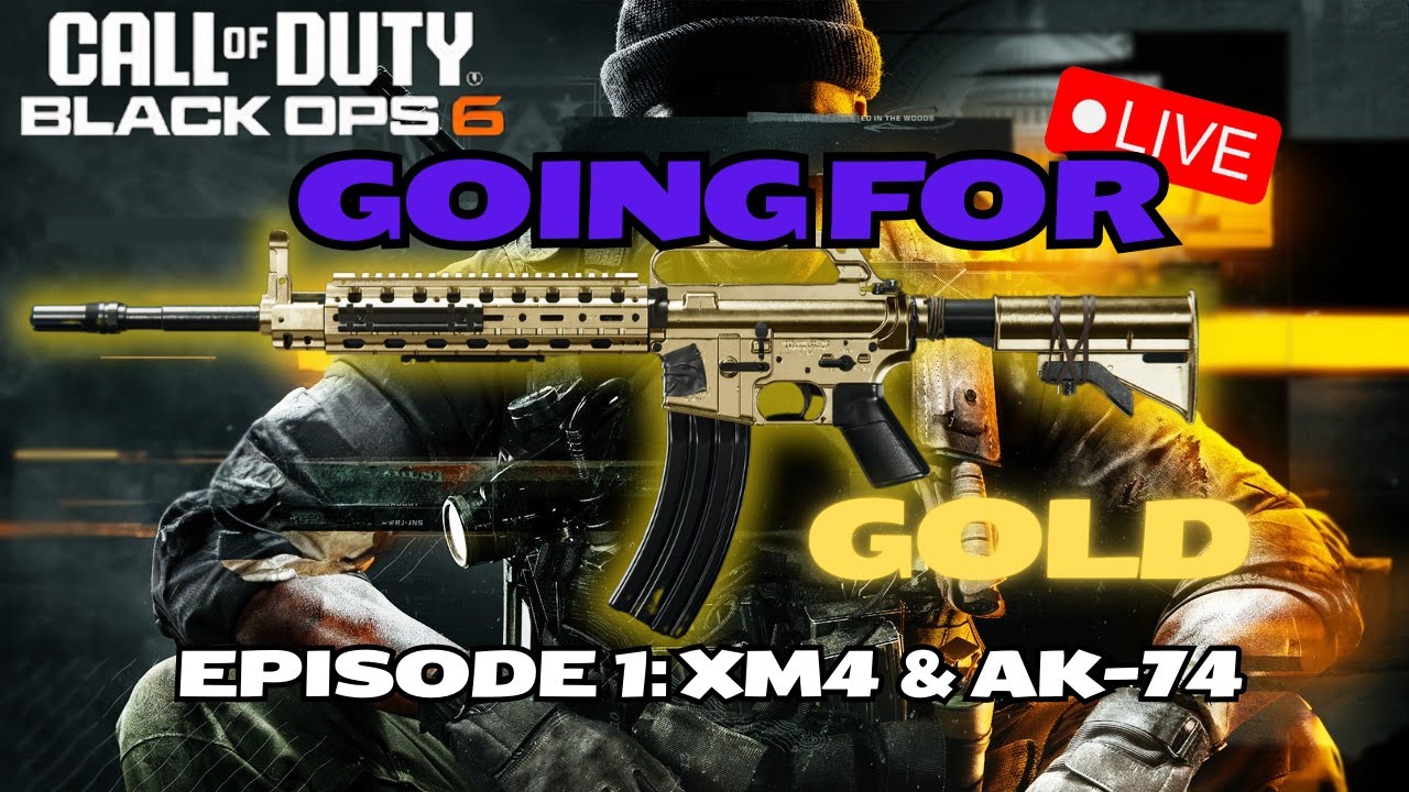 Black Ops 6: Gold Camo Grind Episode 1 - YouTube