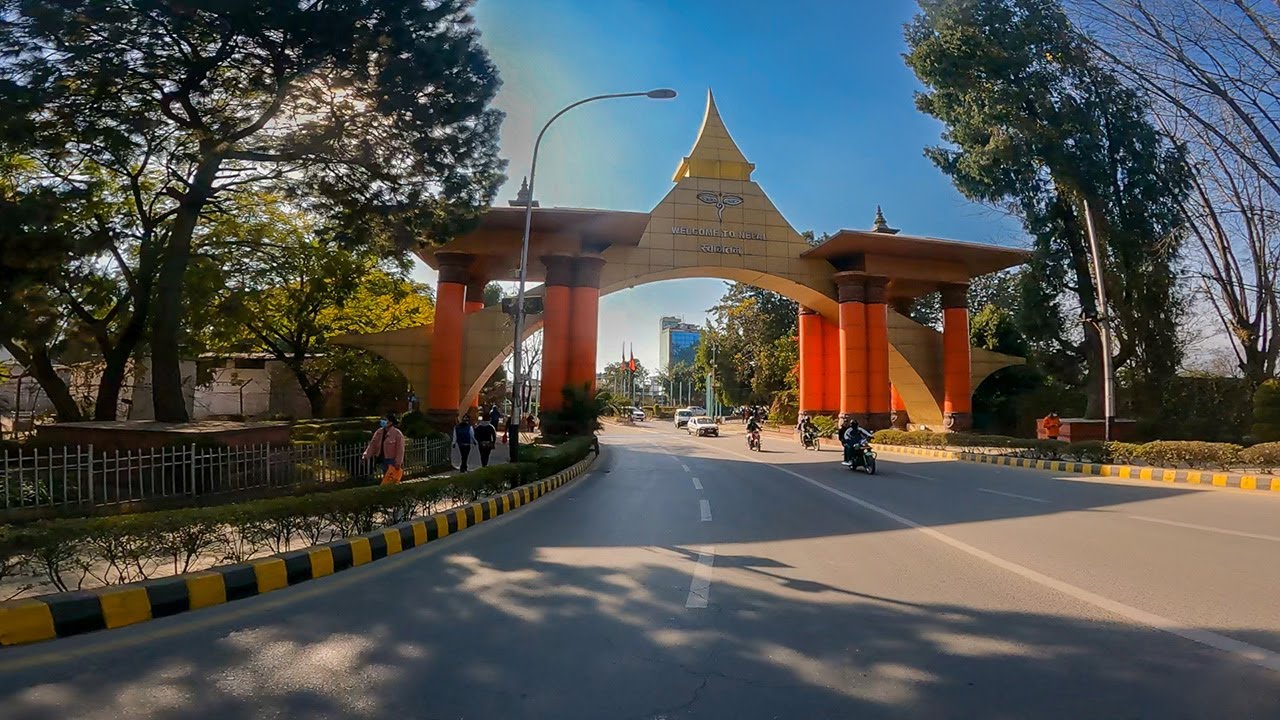 Tribhuwan International Airport Entrance Gate | #kathmandu - YouTube