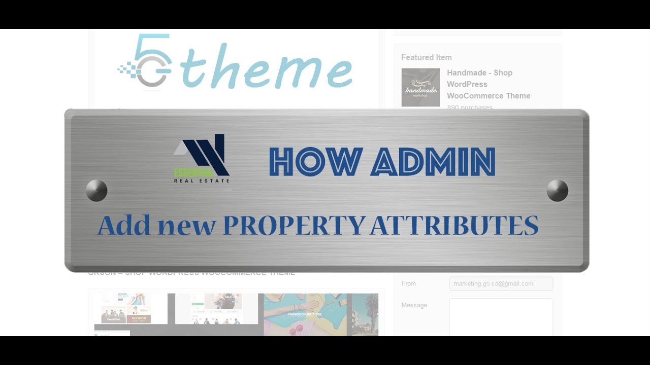 Add New Property Attribute (Property Types, Property Labels ...