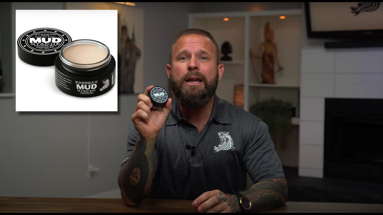 MUDstache Mustache Training Wax - Bossman Brands - YouTube