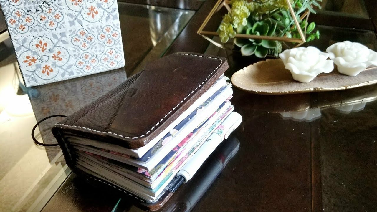 POCKET TN FLIP THROUGH | Speckled Fawns Traveler's Notebook - YouTube