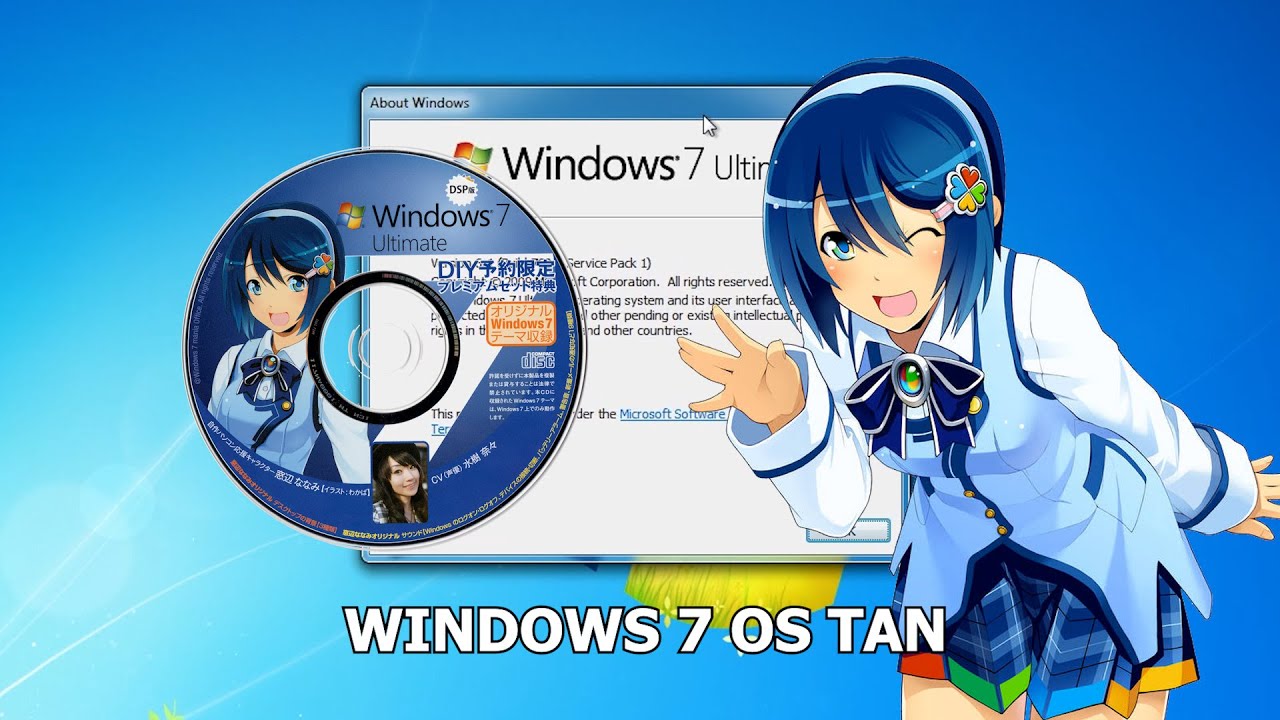 Nanami Madobe / Windows 7 Themepack – MNTLD