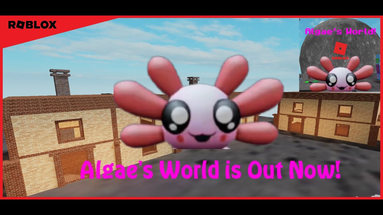 I Made a Roblox Game! Game Name: Algae's World (link in the comment ...