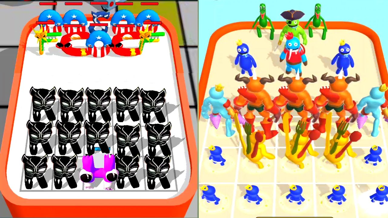 Alphabet Hero Merge Master Vs Merge Rainbow Fight, Number Lore ...