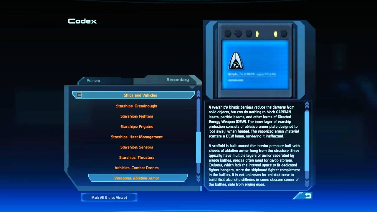 Let's Play Mass Effect - bonus - Secondary codex (voiced) part 4 - YouTube