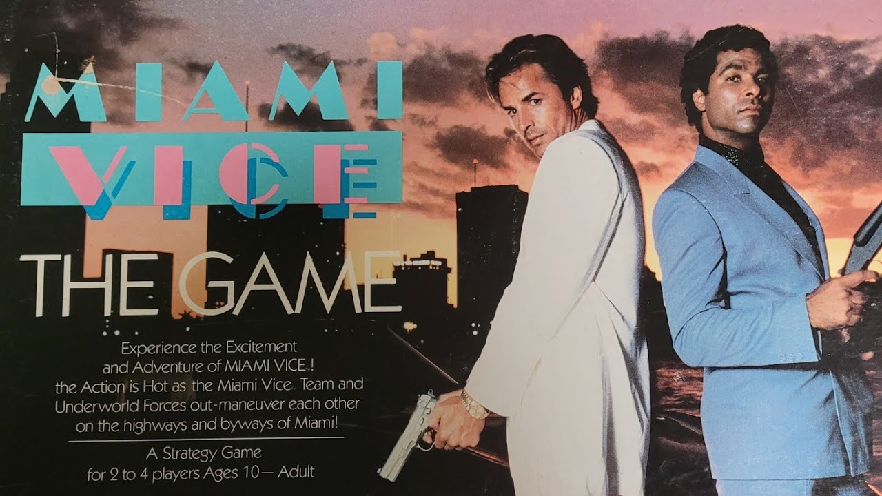 Ep. 307: Miami Vice Board Game Review (1984) - YouTube