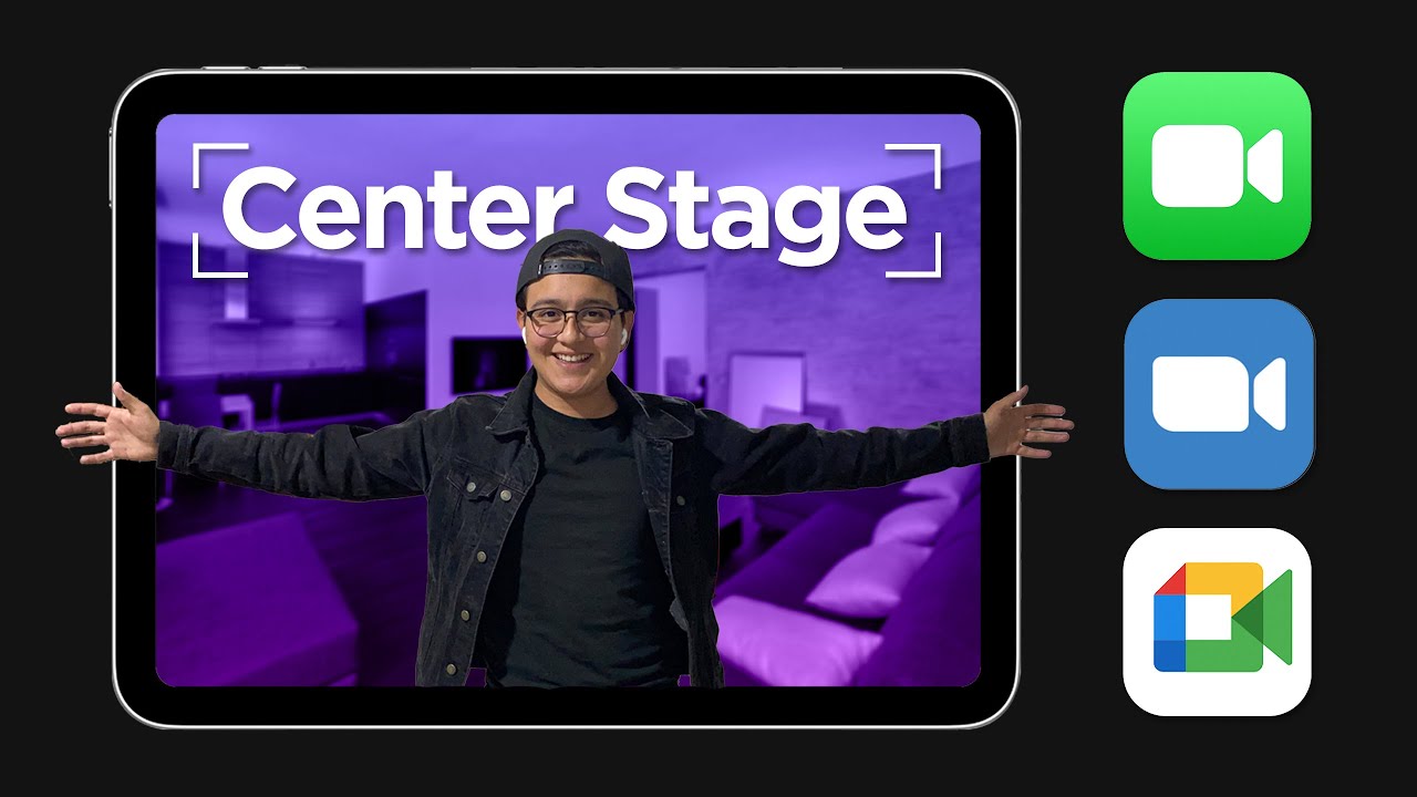 Cómo funciona CENTER STAGE de iPad 📷 | TEST - YouTube