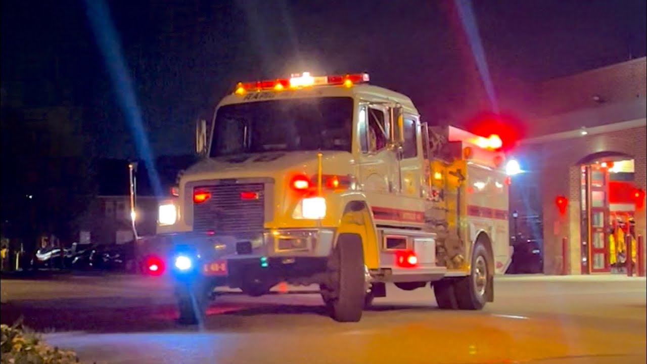 Hershey Fire: Attack 48 Responding - YouTube