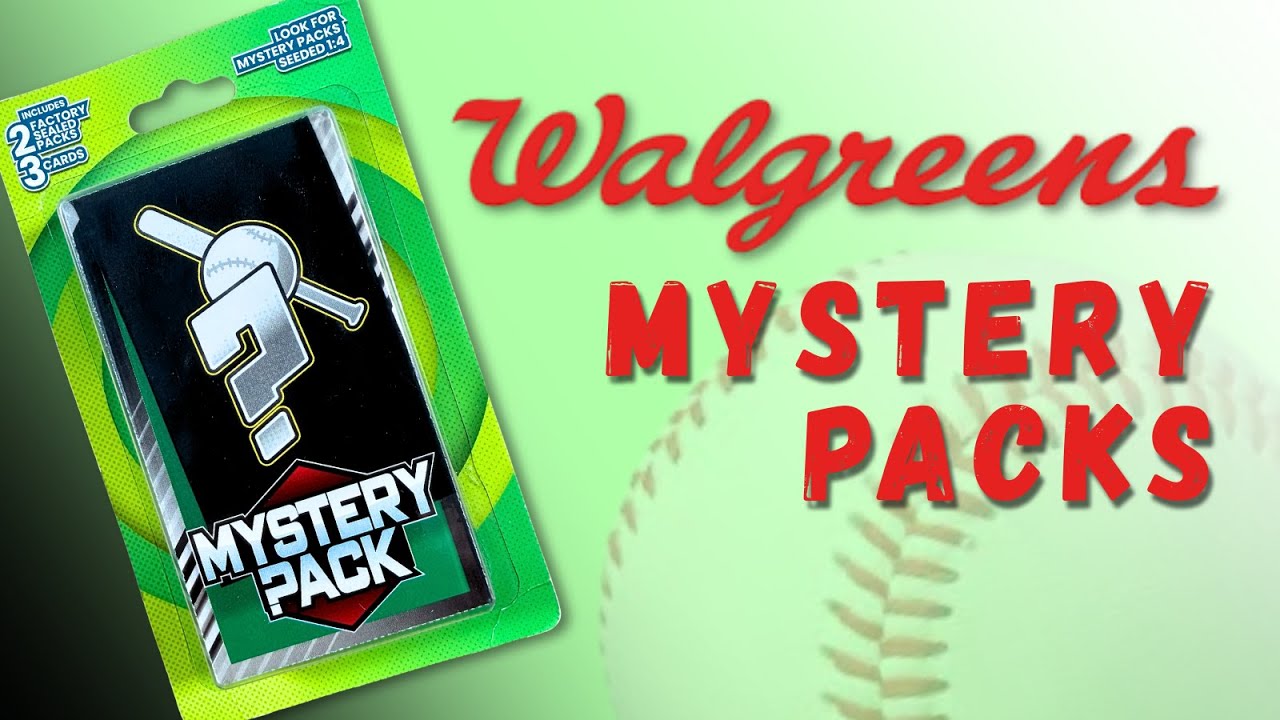 Walgreens BASEBALL Mystery Pack for 2025 - YouTube