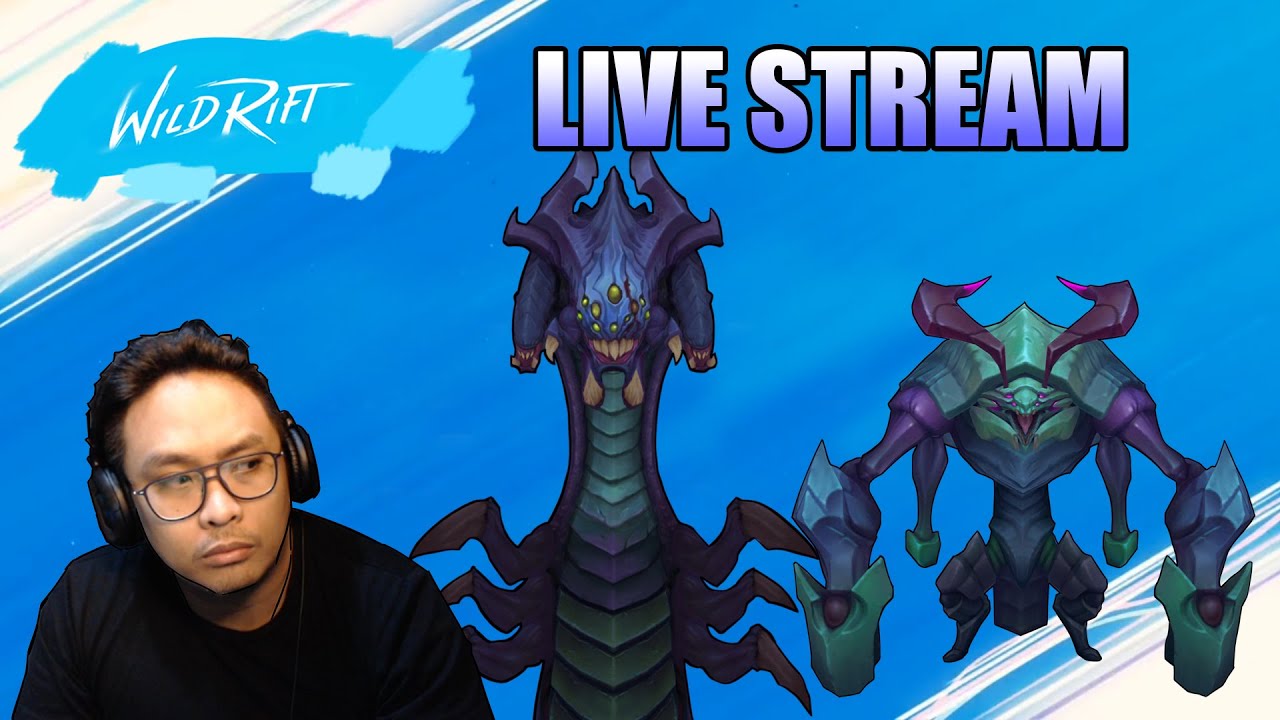 WILD RIFT LIVE STREAM - YouTube