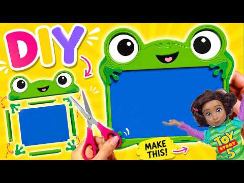 Toy Story 5 Movie DIY Lilypad with Bonnie, Jessie, Woody, Buzz Dolls! Crafts for Kids