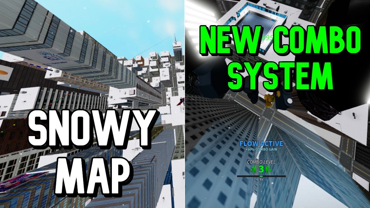 [NEW UPDATE] Snowy Map, New Combo System - ROBLOX Parkour - YouTube