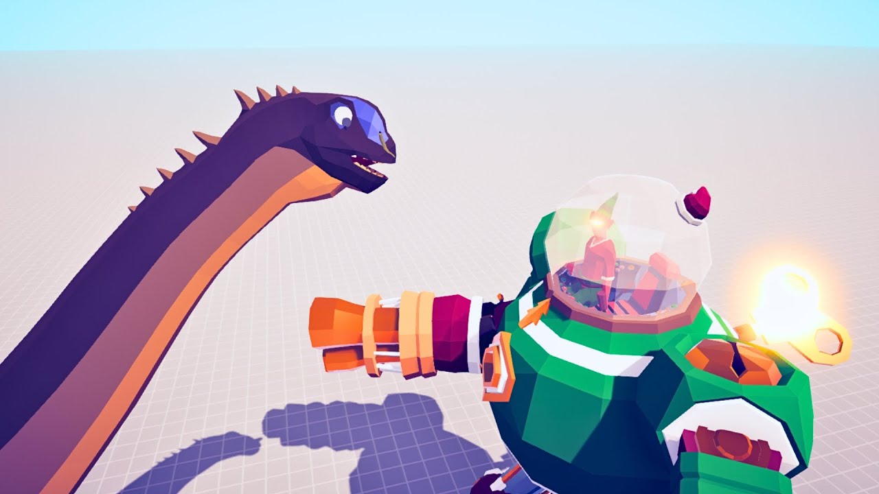 NEW BATTLE 2 GIANT DINOSAUR VS SECRET UNITS - Totally Accurate Battle ...