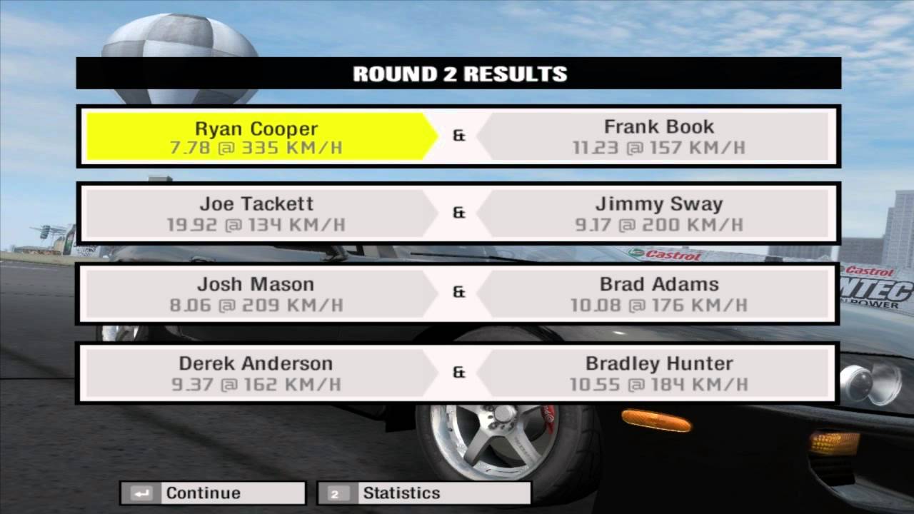 Need For Speed: ProStreet - Race #206 - 1/4 Mile Drag (Chicago Airfield ...