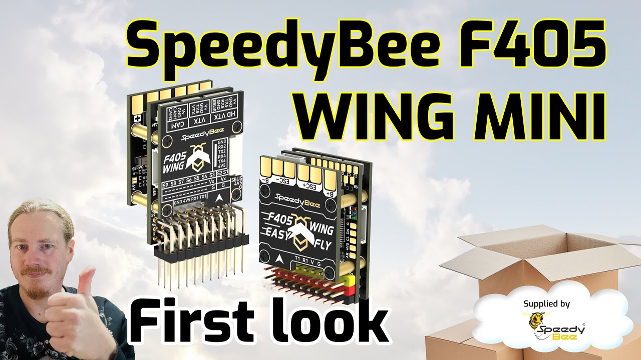 SpeedyBee F405 WING MINI: First look and unboxing - YouTube
