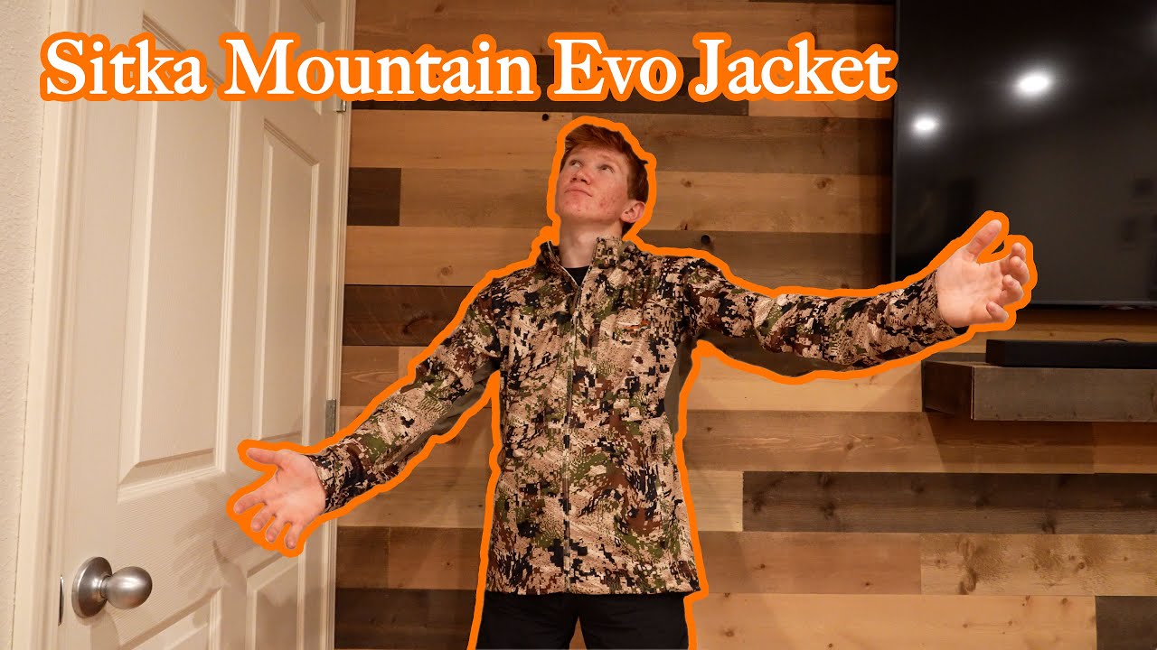 (Sitka Mountain Evo Jacket Overview) Sitka Camo System Pieces Video #1 ...