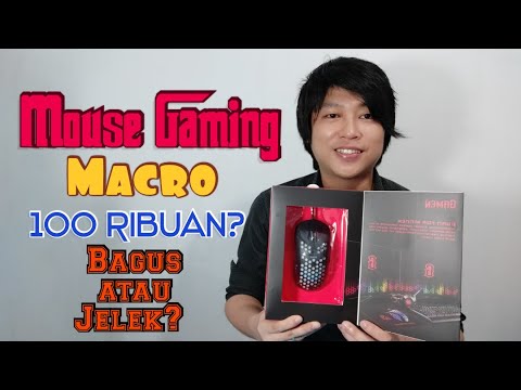 Mouse Gaming Macro Harga 100 Ribuan! Gilaaa !! Gamen GM710 - YouTube