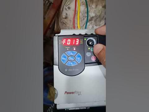 VFD Powerflex 4m parameter setup - YouTube