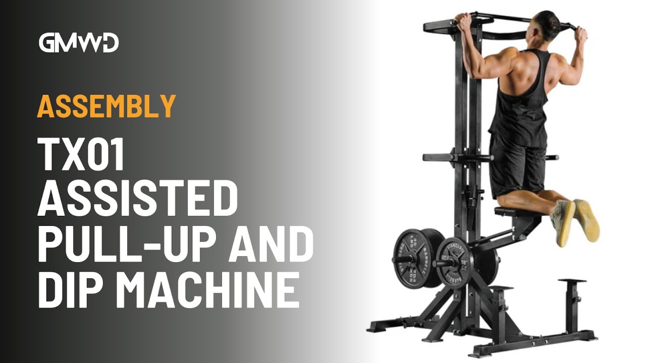 GMWD Assisted Pull up And Dip Machine TX01 | Assembly Guide - YouTube