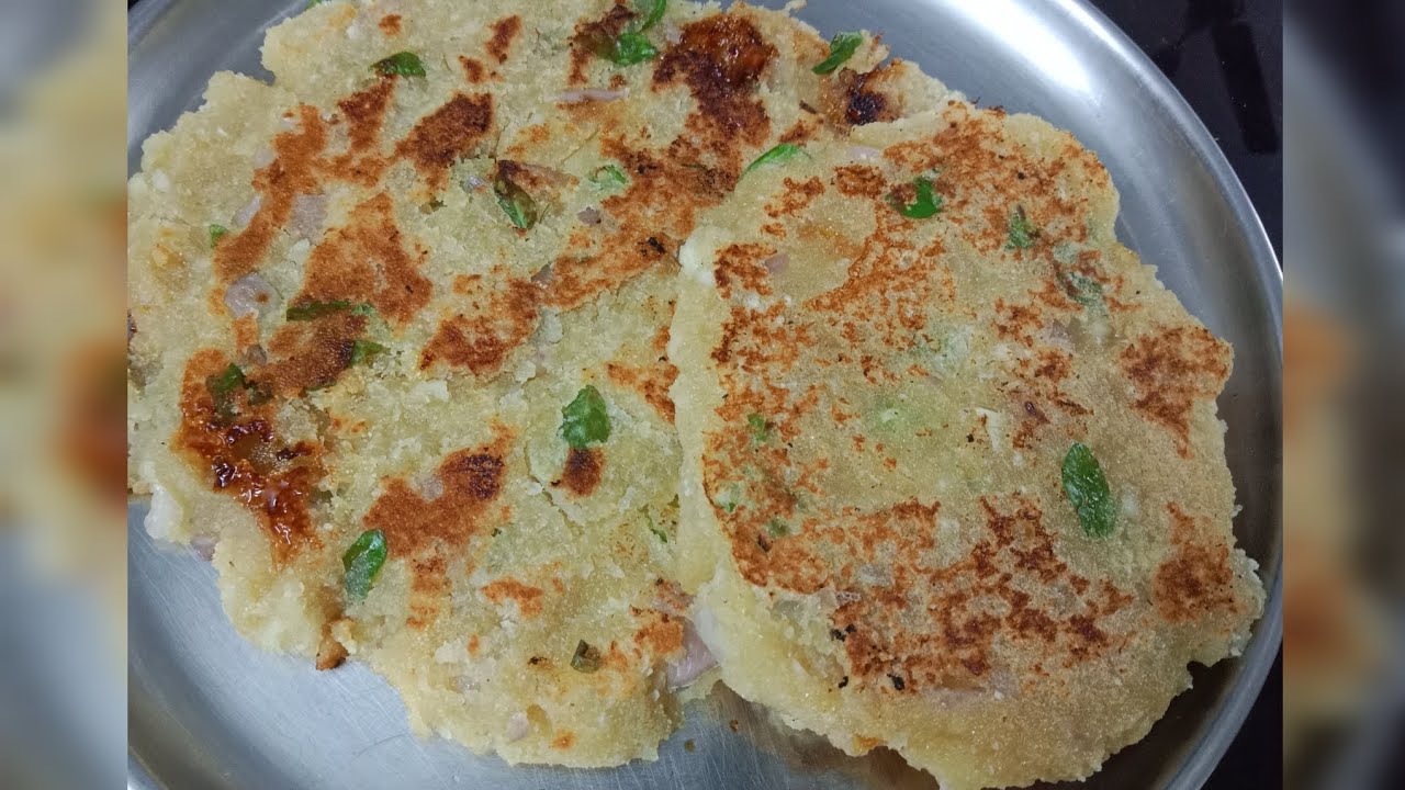 Rava/Sajjige ROTTI breakfast in 10min#ರವ/ಸಜ್ಜಿಗೆ ರೊಟ್ಟಿ #Mangalore ...