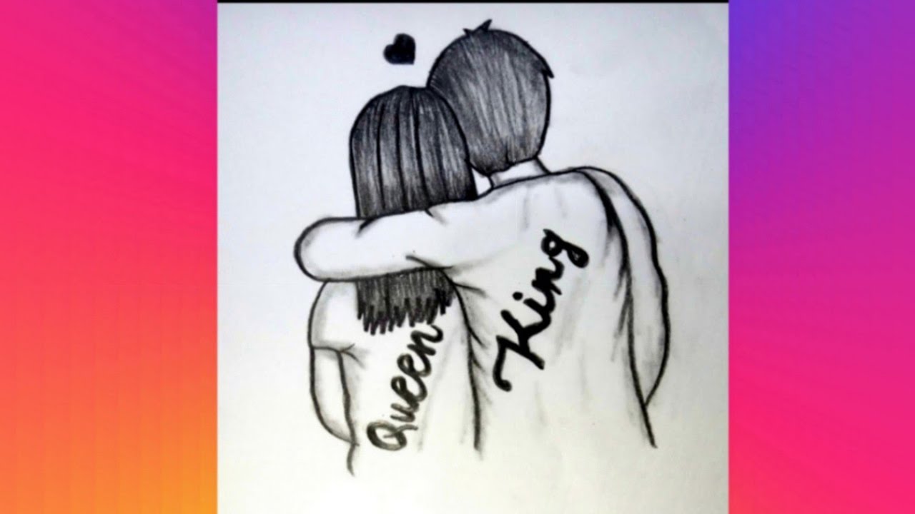 How to draw a beautiful couple।।Step by step drawing tutorial for ...
