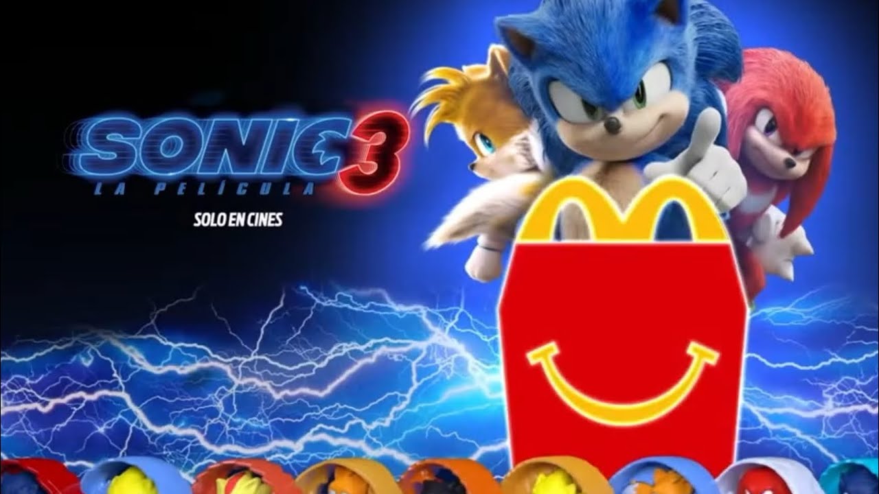 Sonic The Hedgehog 3 McDonald’s Commercial - YouTube