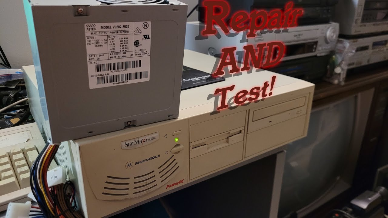 Motorola StarMax 3000/200 Repair & Test - YouTube