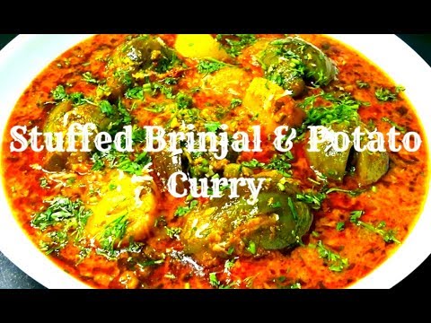 ભરેલા રીંગણ (રવૈયા) | Eggplant Curry | Bharela Ringan| Kathiyawadi ...