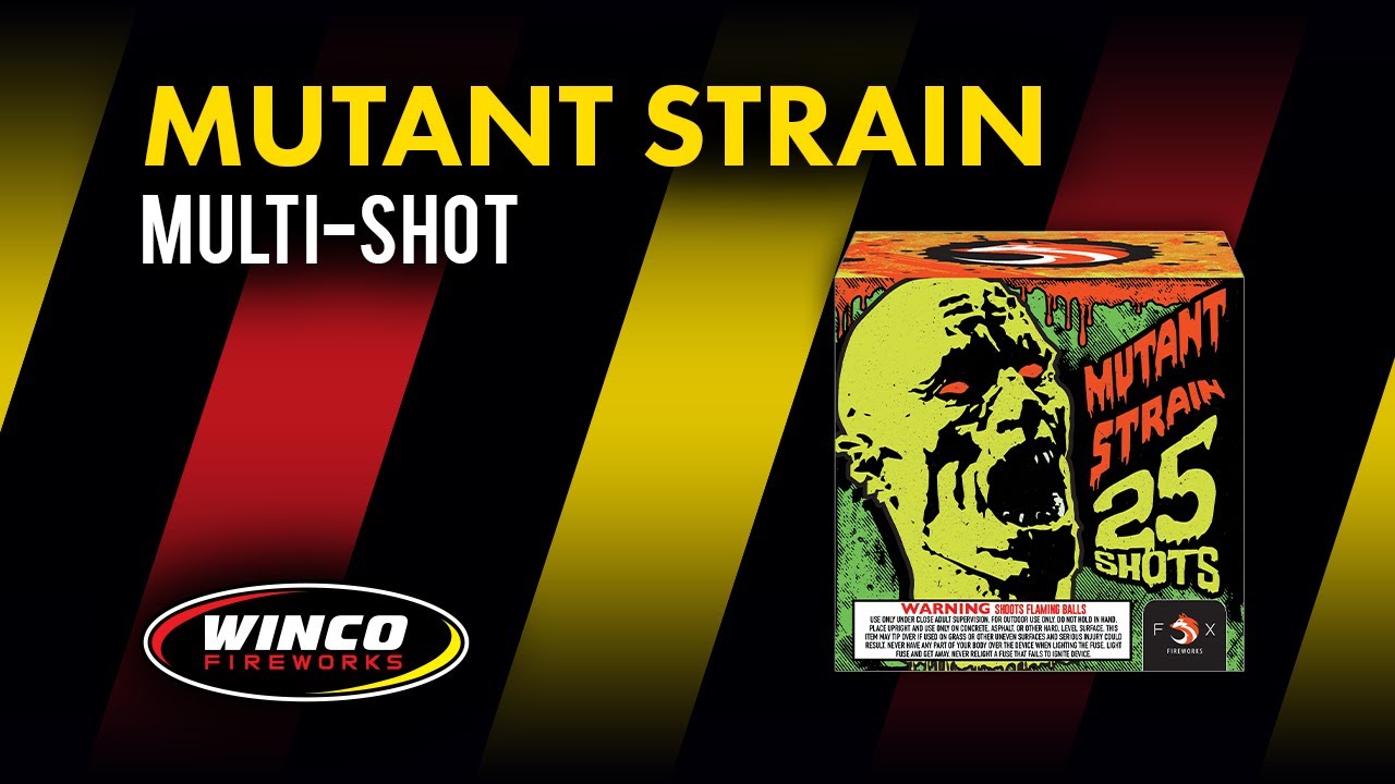 Mutant Strain by Fox Fireworks 12/1 MEF6039 - YouTube
