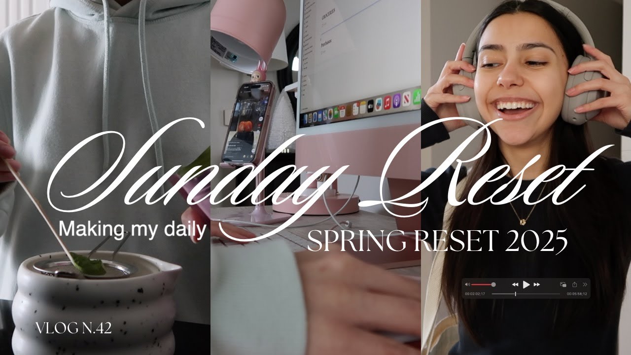 Reset with me! Spring reset🌷 - YouTube
