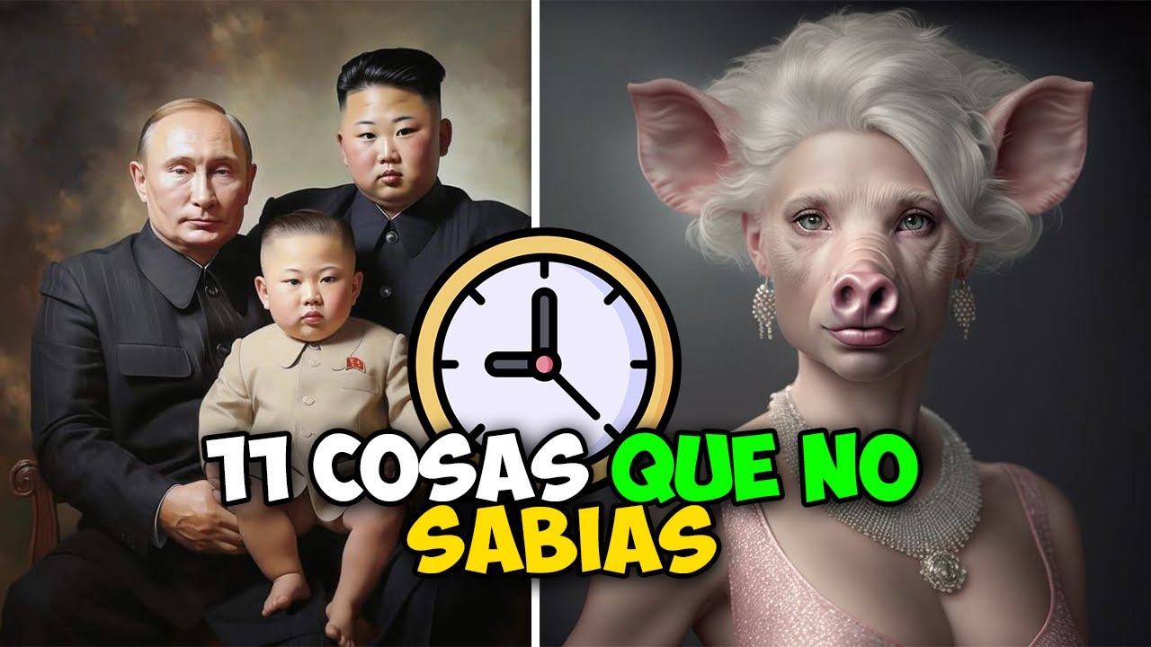 11 COSAS QUE NO SABIAS HACE 5 MINUTOS! - YouTube
