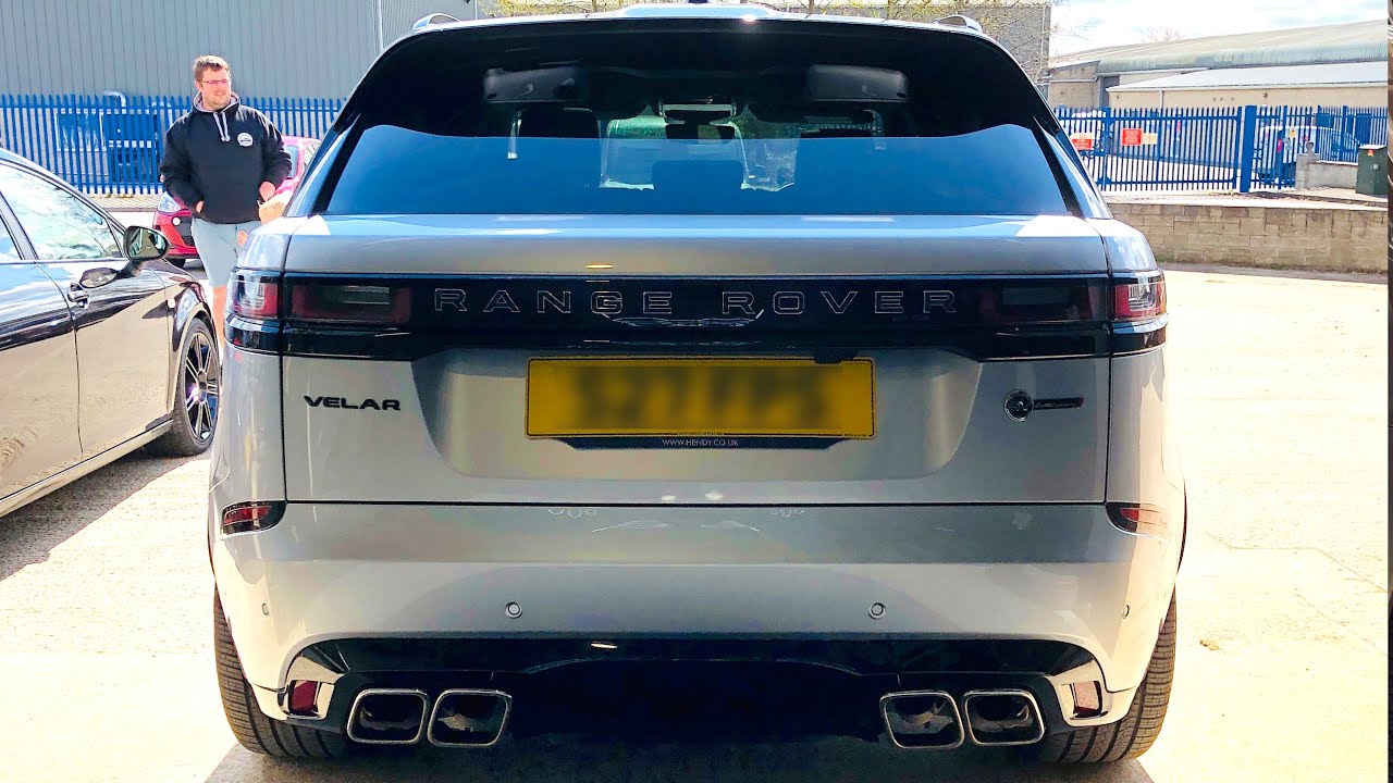 Range Rover Velar SVA Start Up Sounds - YouTube