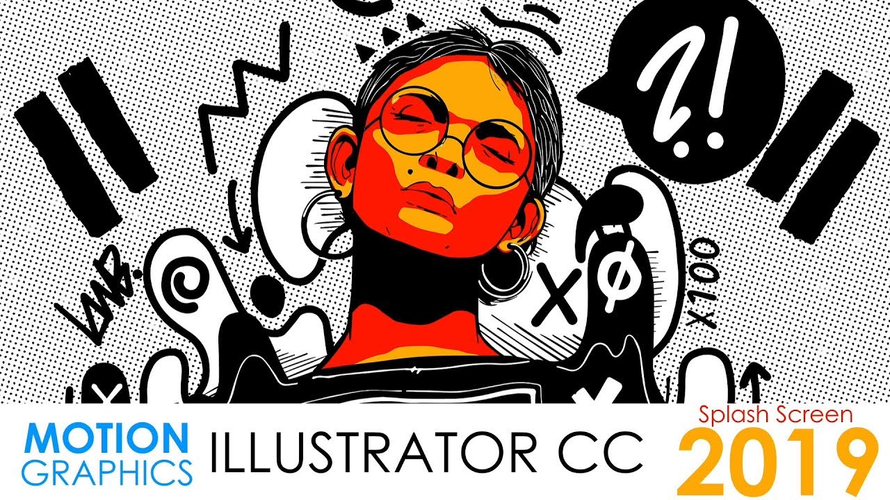 Illustrator CC 2019 Splash Screen | Motion Graphics. - YouTube