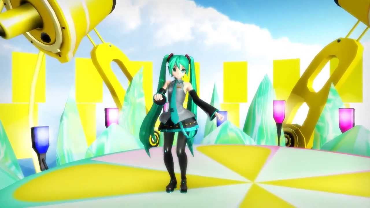 【MMD】Yellow【初音ミク】 - YouTube