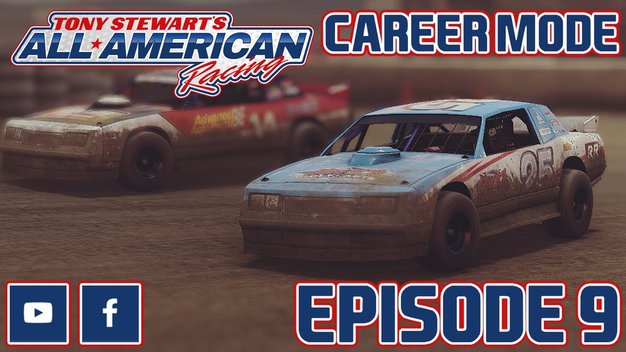 Tony Stewart's All American Racing Career Mode | Episode 9 - YouTube