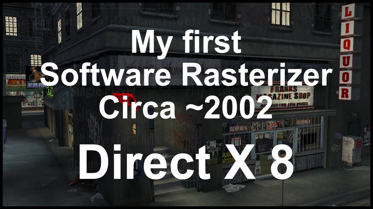 Software Rendering 23 years ago - YouTube
