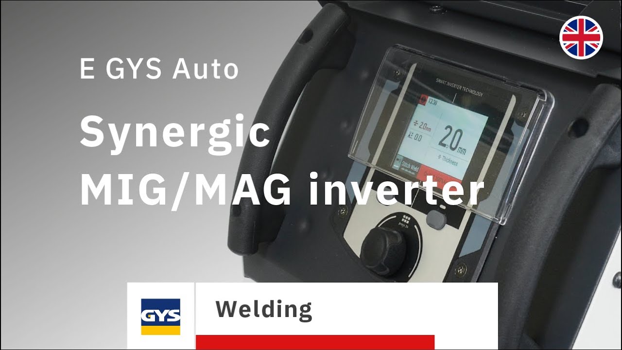 New E GYS Auto MIG/MAG welders : designed for car body - YouTube