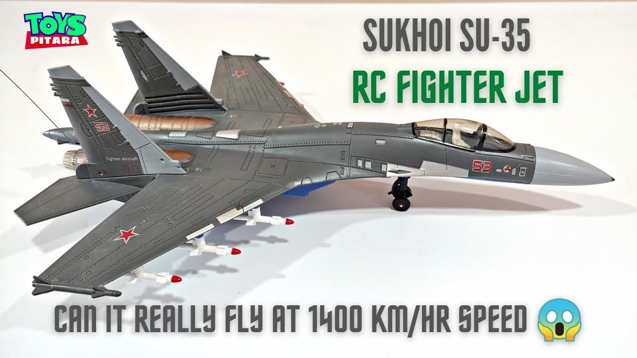 RC Sukhoi Su-35 | RC Fighter Jet | RC Aeroplane / Airplane | Scale ...