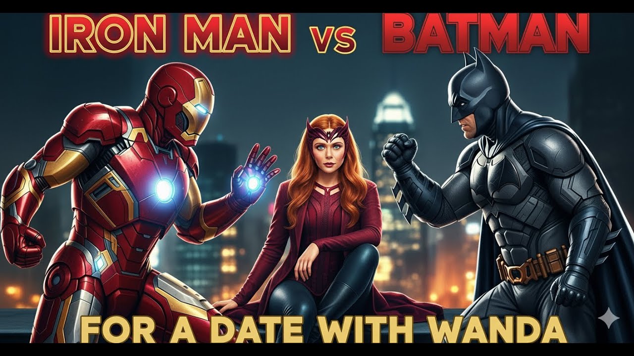 Iron Man vs Batman: The Battle for Wanda! 🔥💔 | Epic Showdown - YouTube