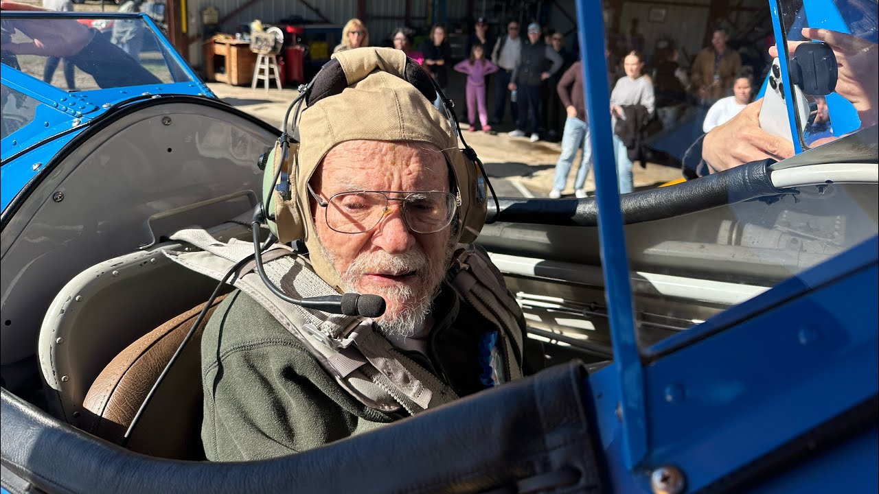 Celebrating a Legend — B.L. Craighead Turns 101 in the Sky! - YouTube