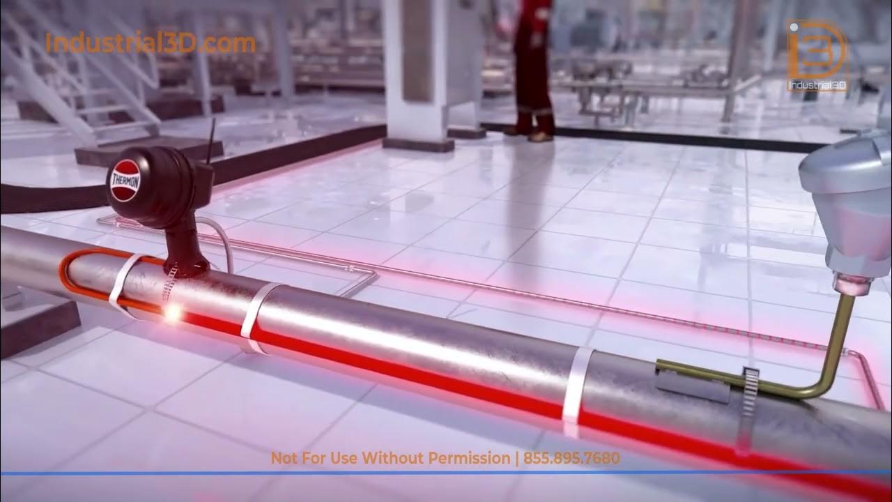 Thermon Heat Trace System & Controls Industrial Product Animation | Industrial3D - YouTube