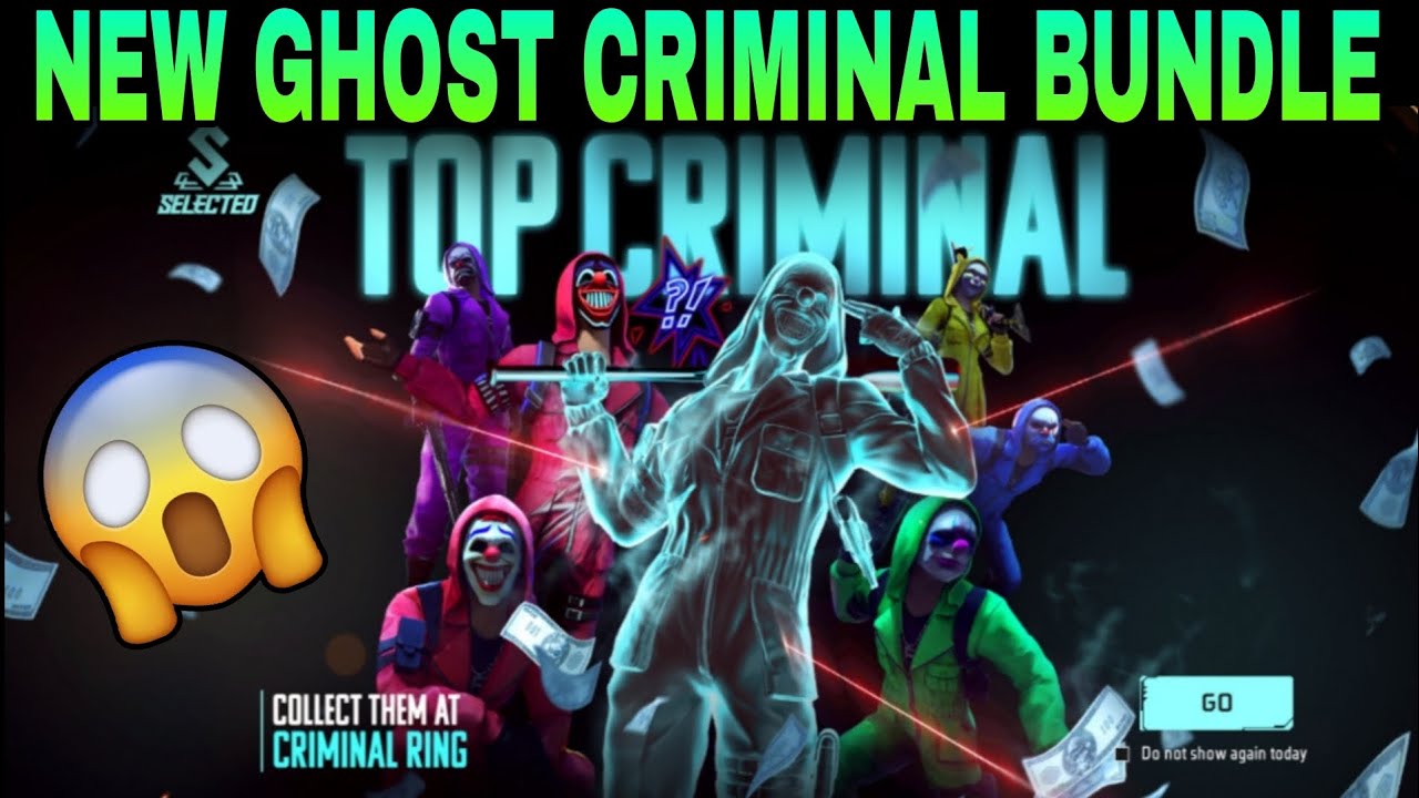 NEW GHOST CRIMINAL BUNDLE FROM FREE FIRE 😱| KAISE CLAIM KARE | FREE ...